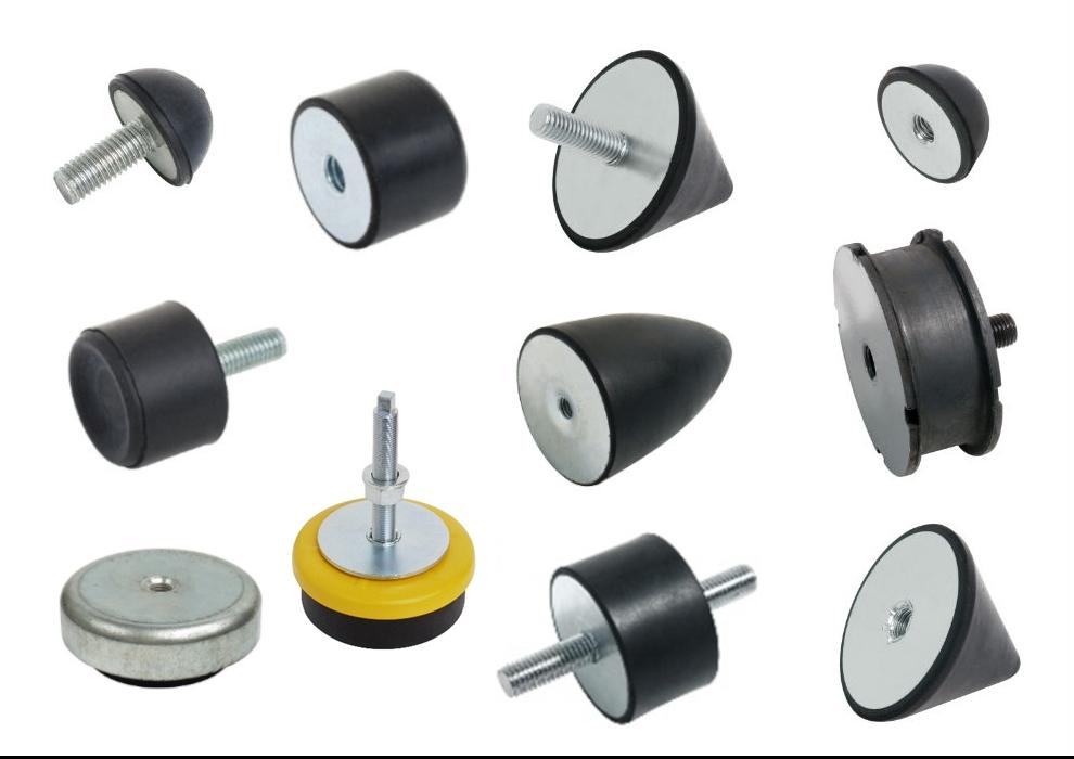 Vibration dampers, adjustable machine feet | KTT